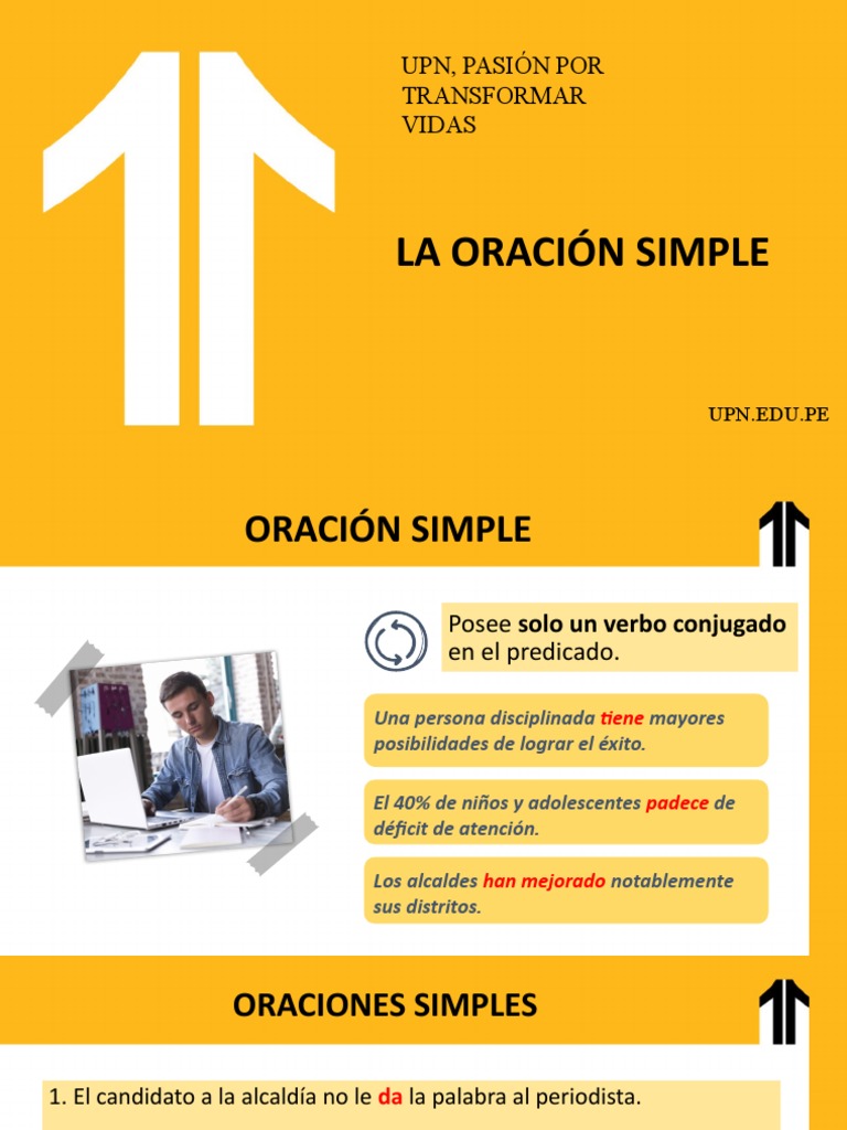 La Oración Simple Pdf