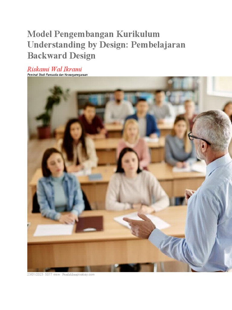 Model Pengembangan Kurikulum Understanding by Design | PDF