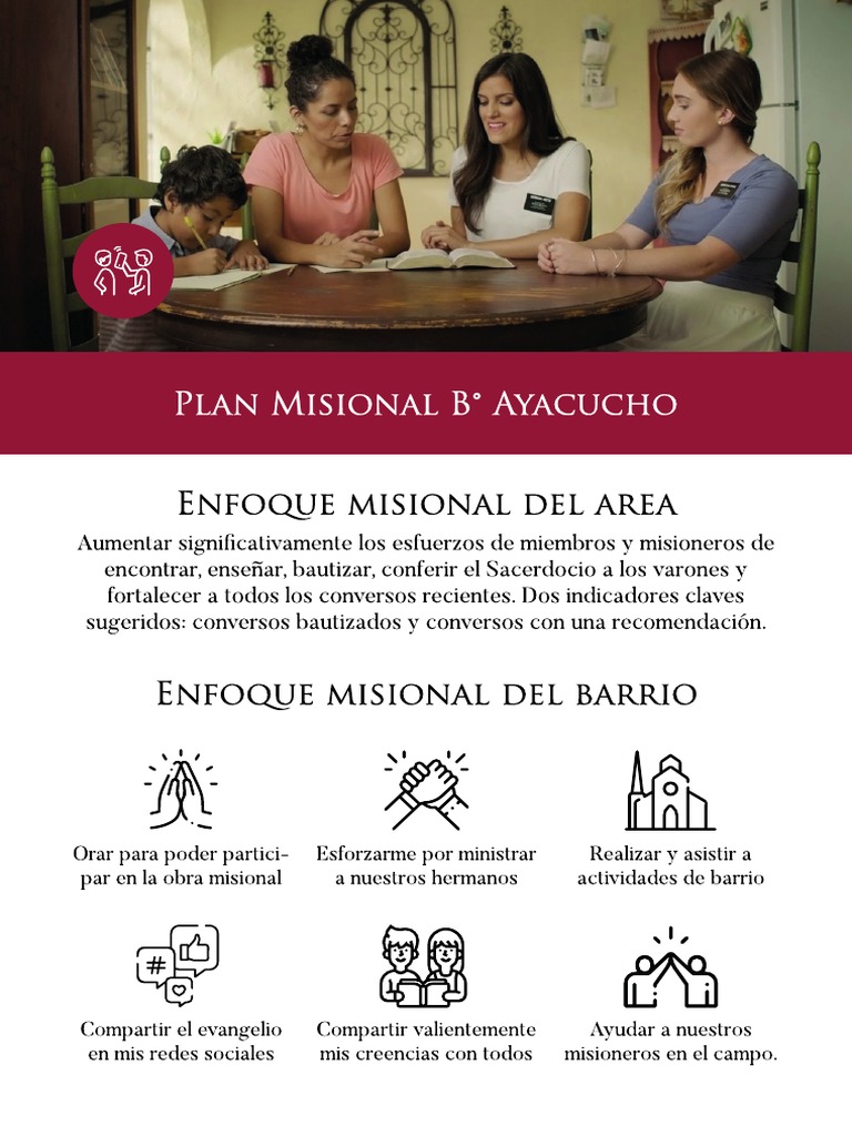 Plan Misional Barrio Ayacucho | PDF