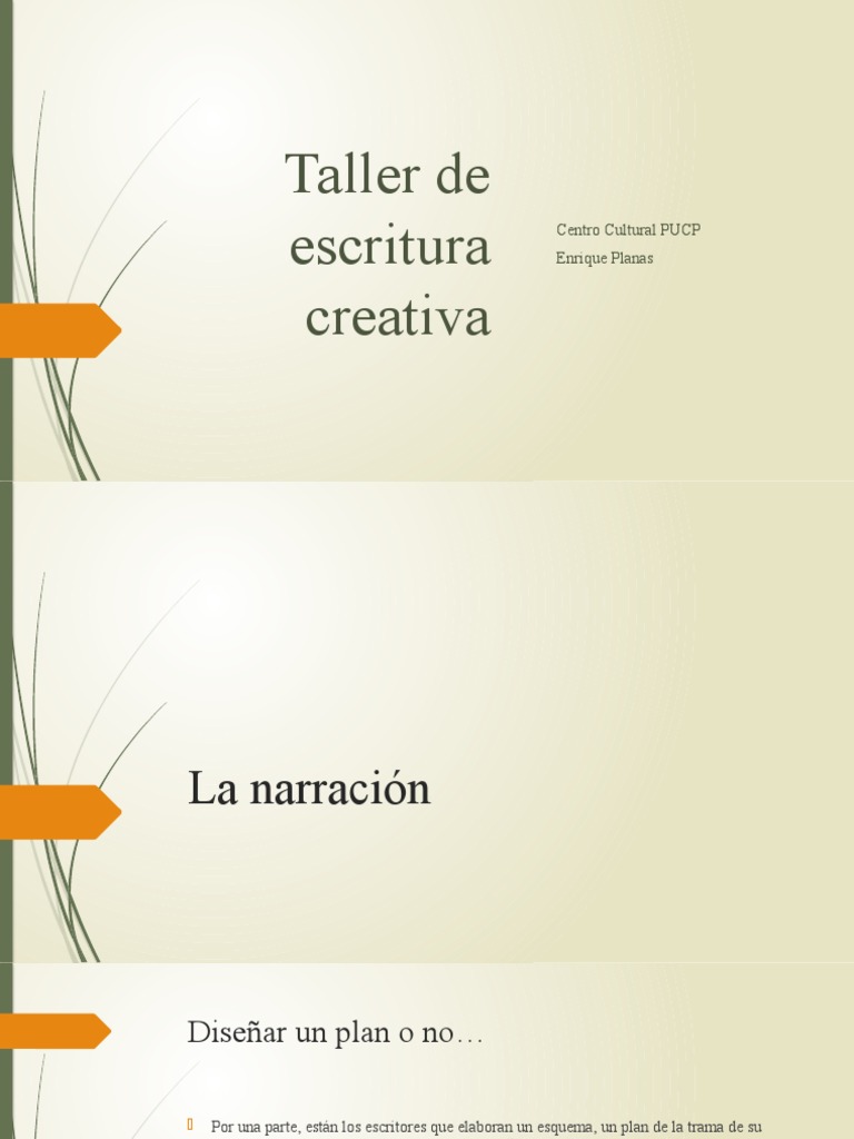 Técnicas de Escritura Creativa | PDF | Cuentos | Amor