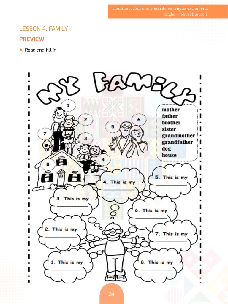 Preview: Lesson 4. Family | PDF