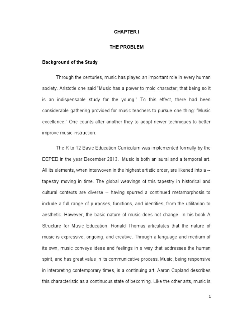 CHAPTER 1 Methods of Research | PDF | Language Arts & Discipline