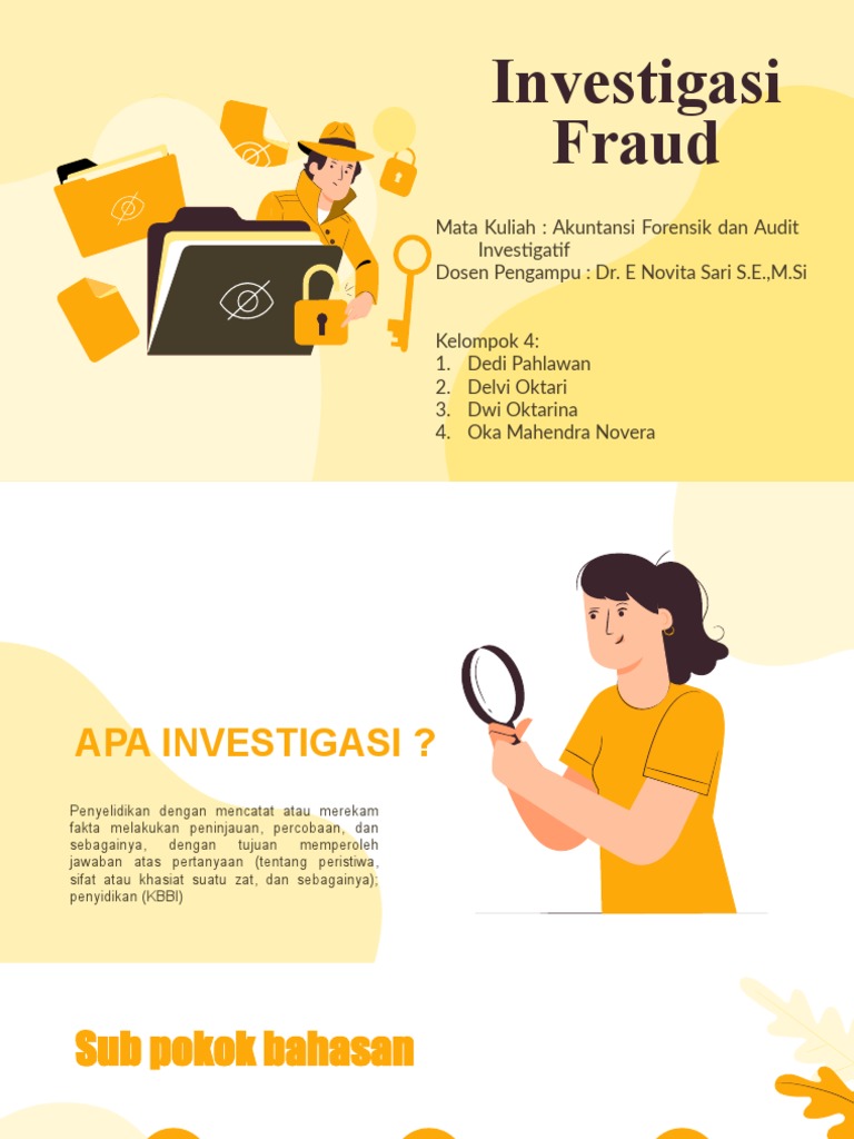 Kel 4 Investigasi Fraud | PDF