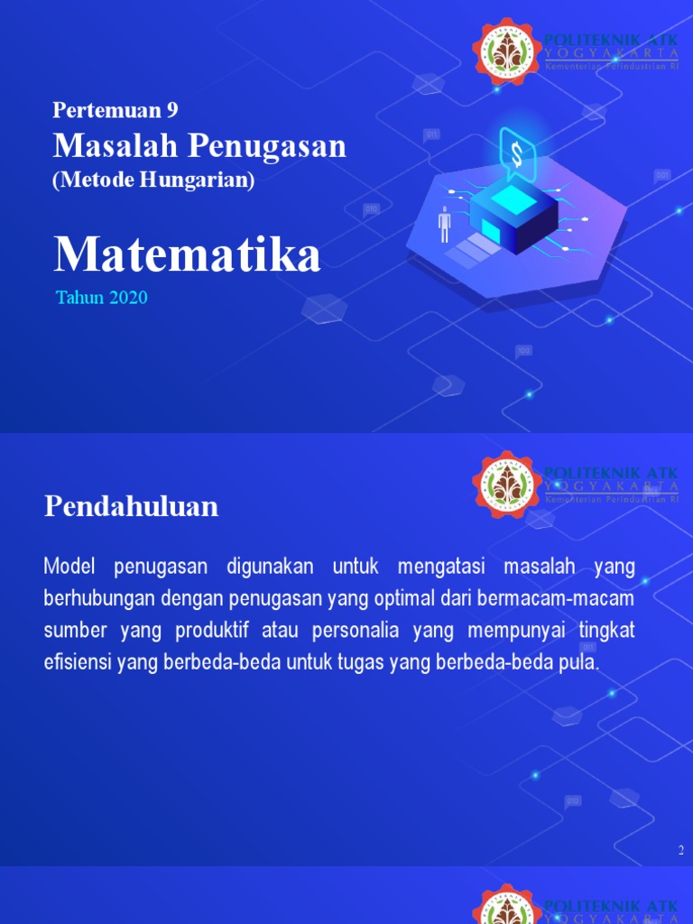 Metode Penugasan Pertemuan 13 | PDF
