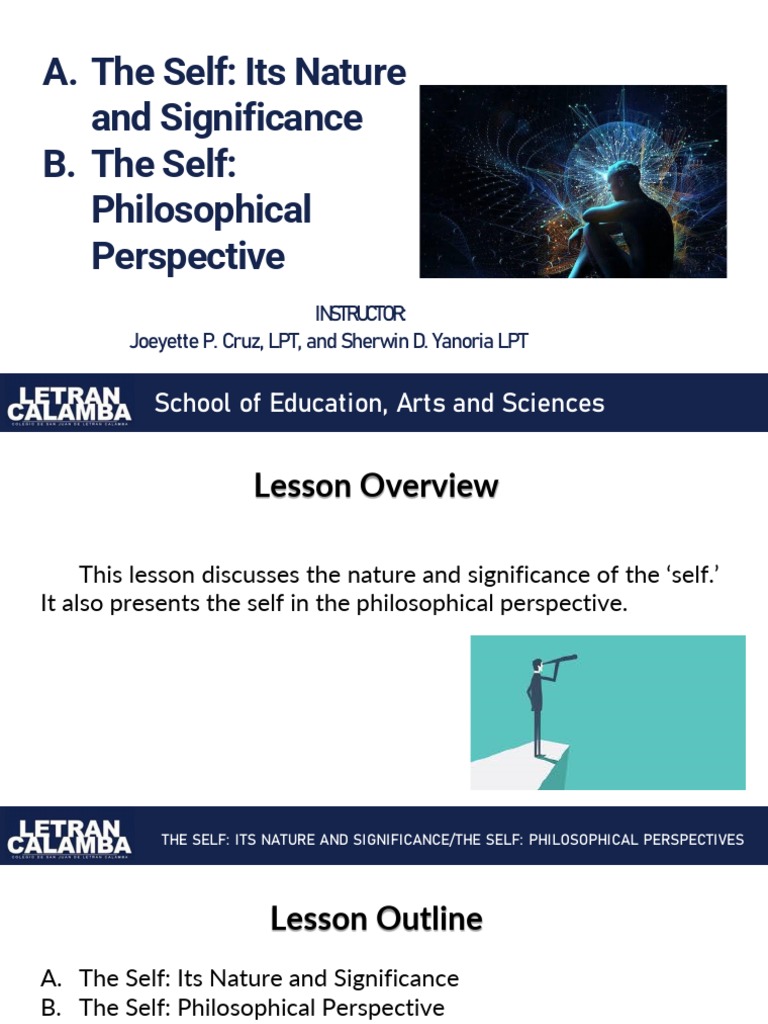 Perspectives on the Nature of Self | PDF | Philosophy Of Self | Soul
