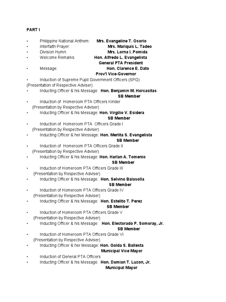 Induction Program | PDF