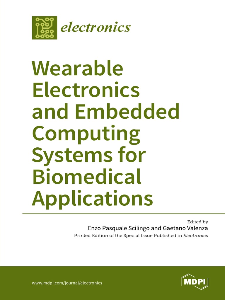 Wearable Electronics and Embedded Computing Systems For Biomedical Applications | PDF | Wearable ...
