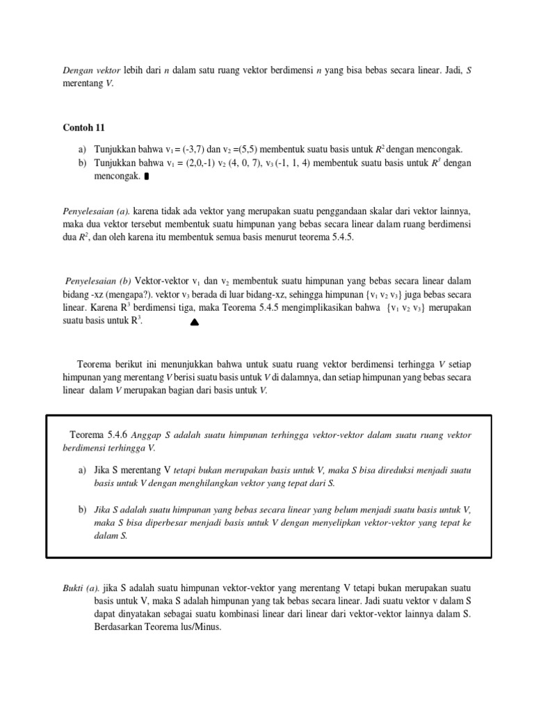 Matematika Diskrit Bab Vektor | PDF | Sains & Matematika | Komputer
