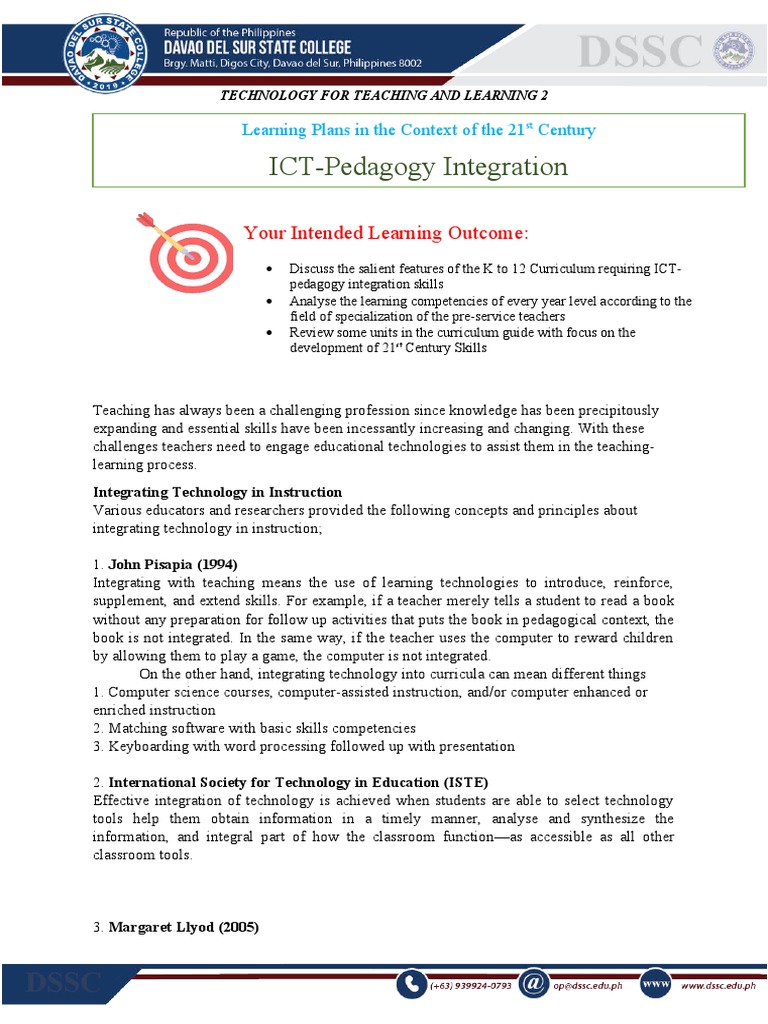 TTL MODULE-1-Lesson-4 | PDF | Educational Technology | Information And Communications Technology