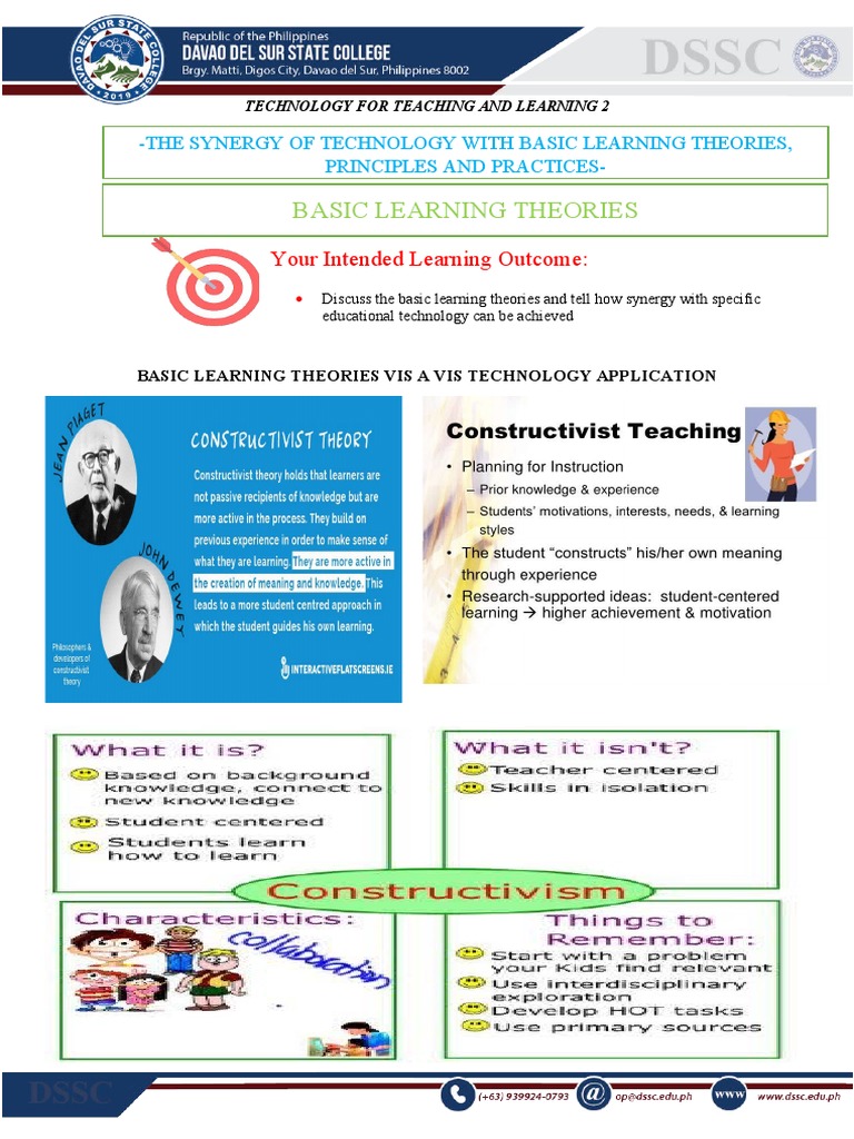 TTL MODULE-2-Lesson-2 | PDF | Learning | Learning Theory (Education)
