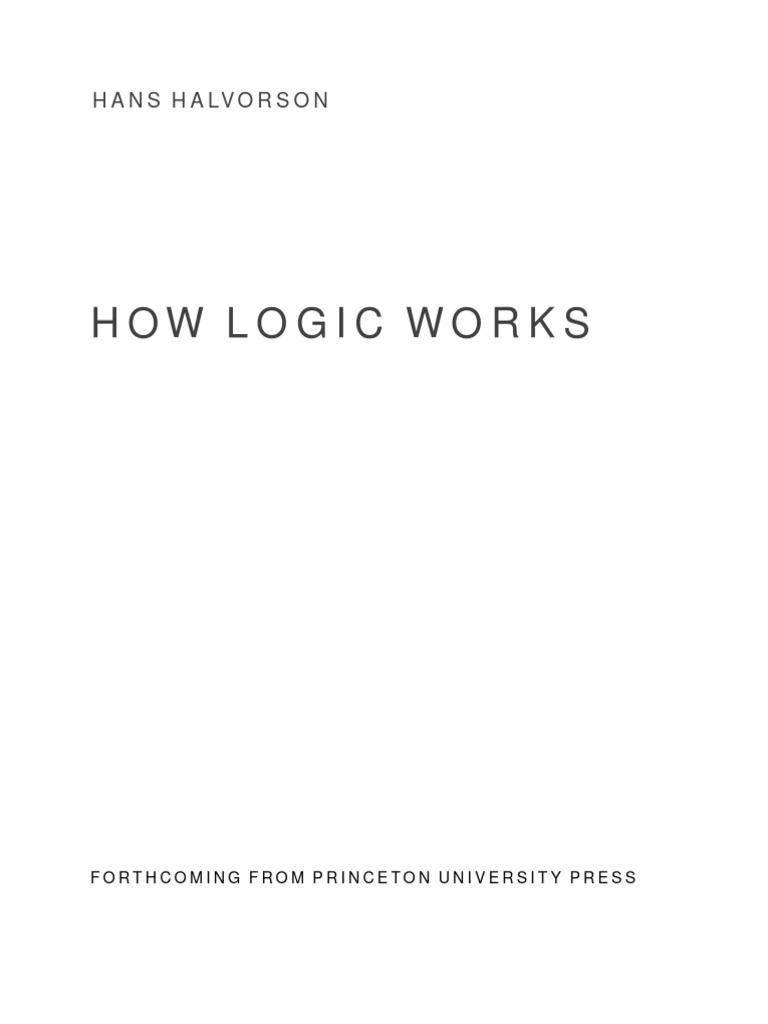 Main Pdf Argument Logical Consequence