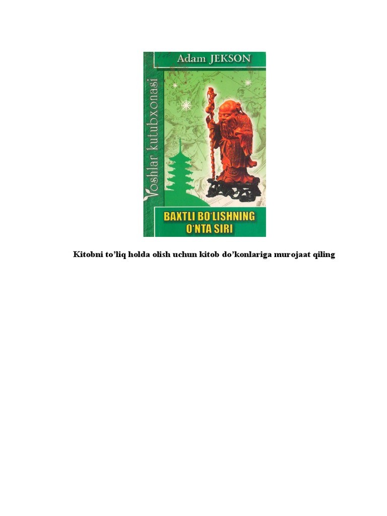 (@elektron - Kitoblar - Uz) Baxtli Bolishning 10ta Siri | PDF