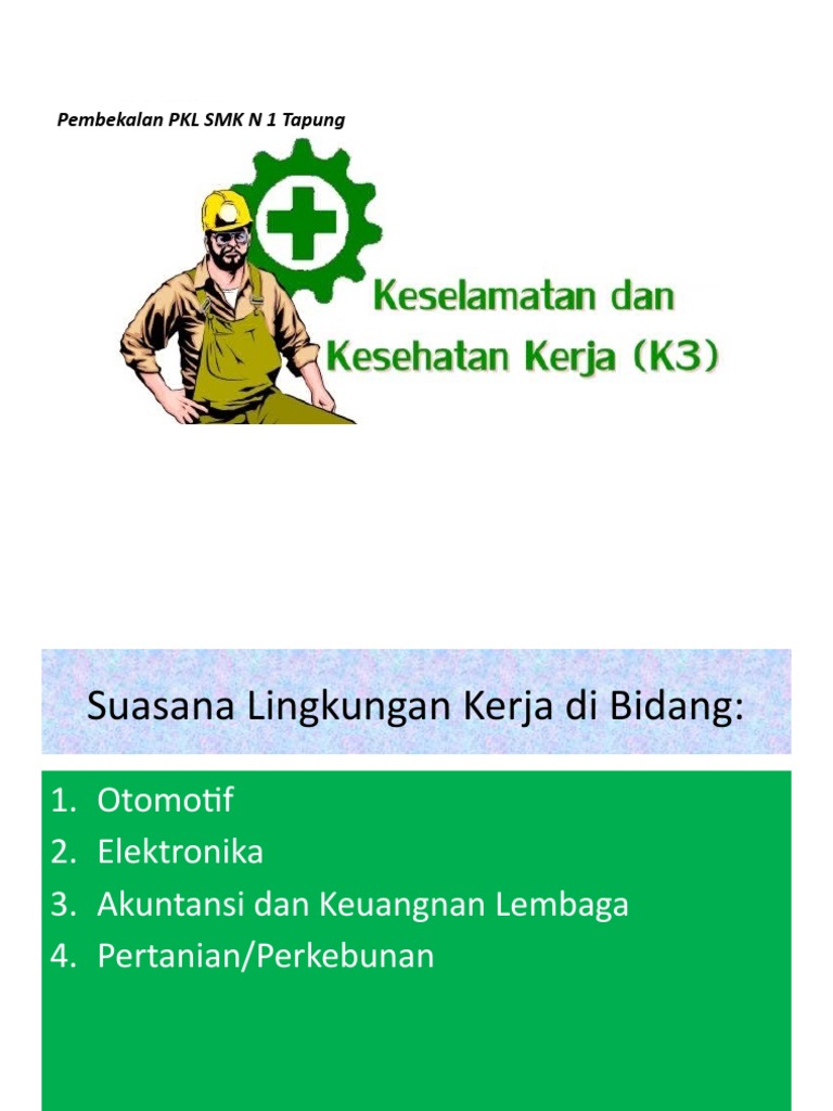 Materi K3LH | PDF | Bisnis | Teknologi & Rekayasa