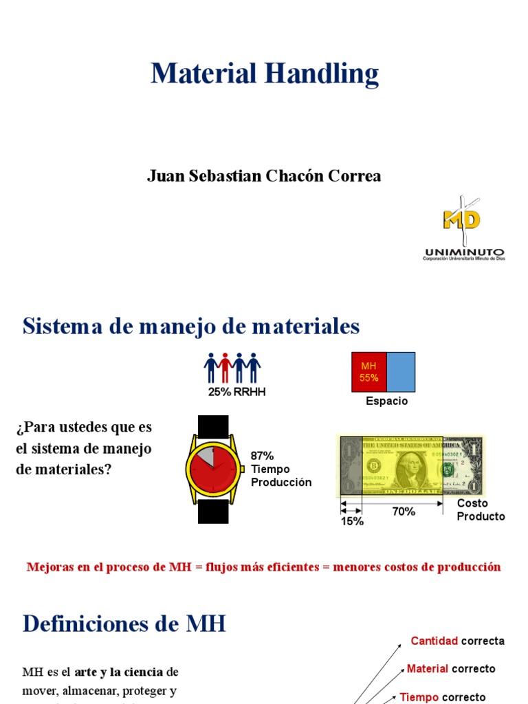 Material Handling: Juan Sebastian Chacón Correa | PDF | Sector ...