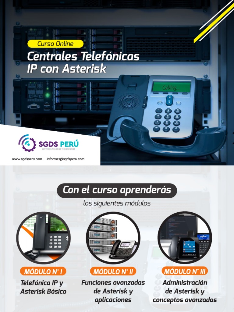 Centrales Telefónicas IP Con Asterisk IP Con Asterisk | PDF | Voz sobre IP | Internet