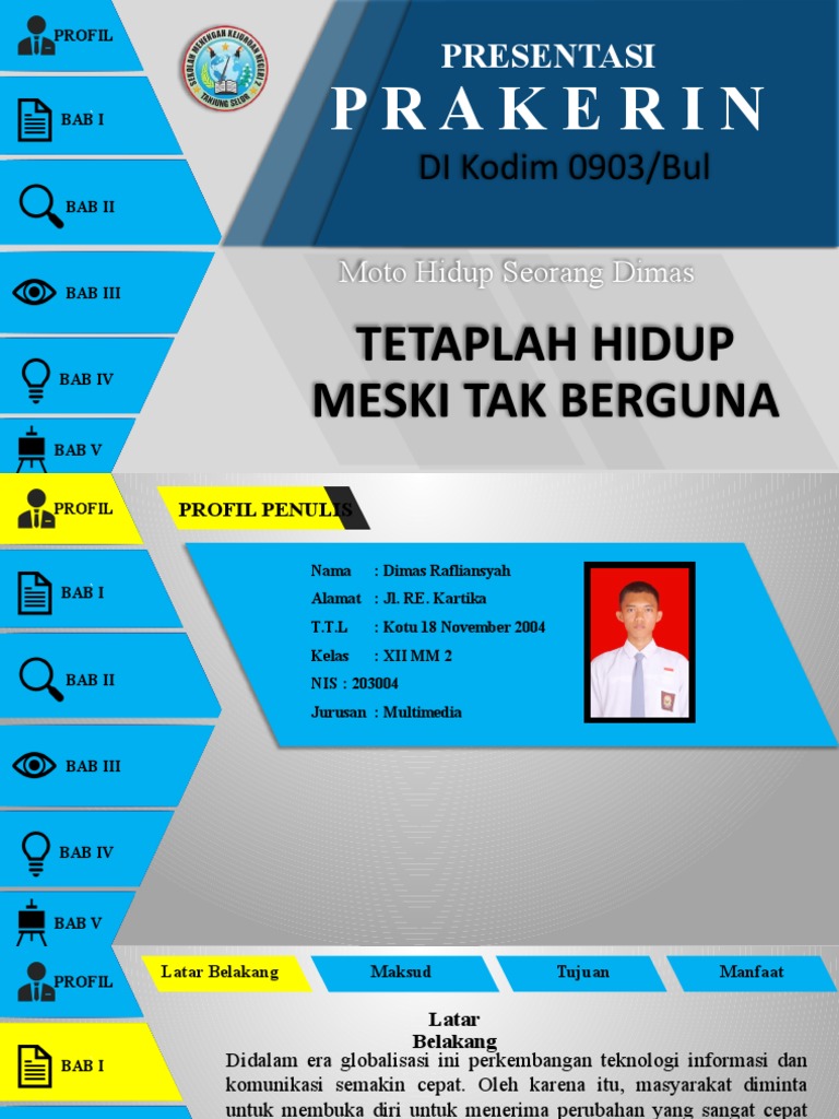 presentasi L.PKL | PDF