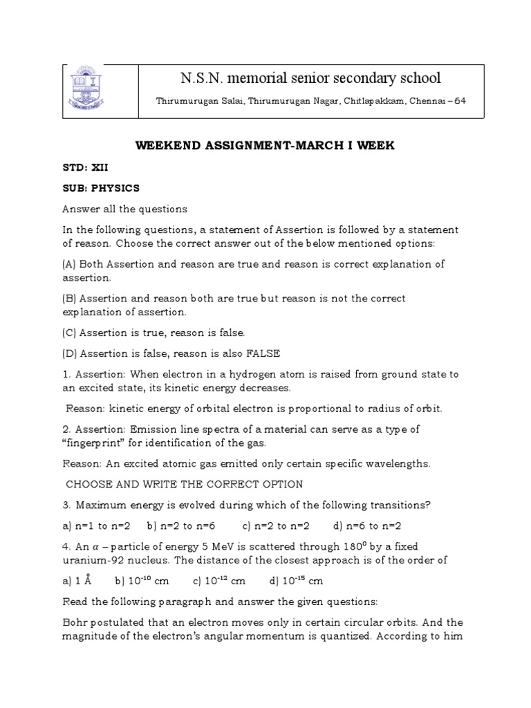 WEEKEND ASSIGNMENT-March 2023 | PDF