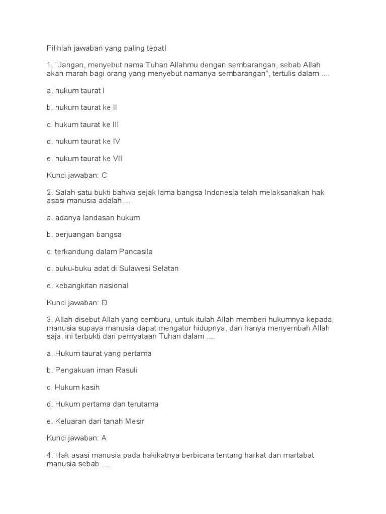 Agama Kristen Protestan | PDF