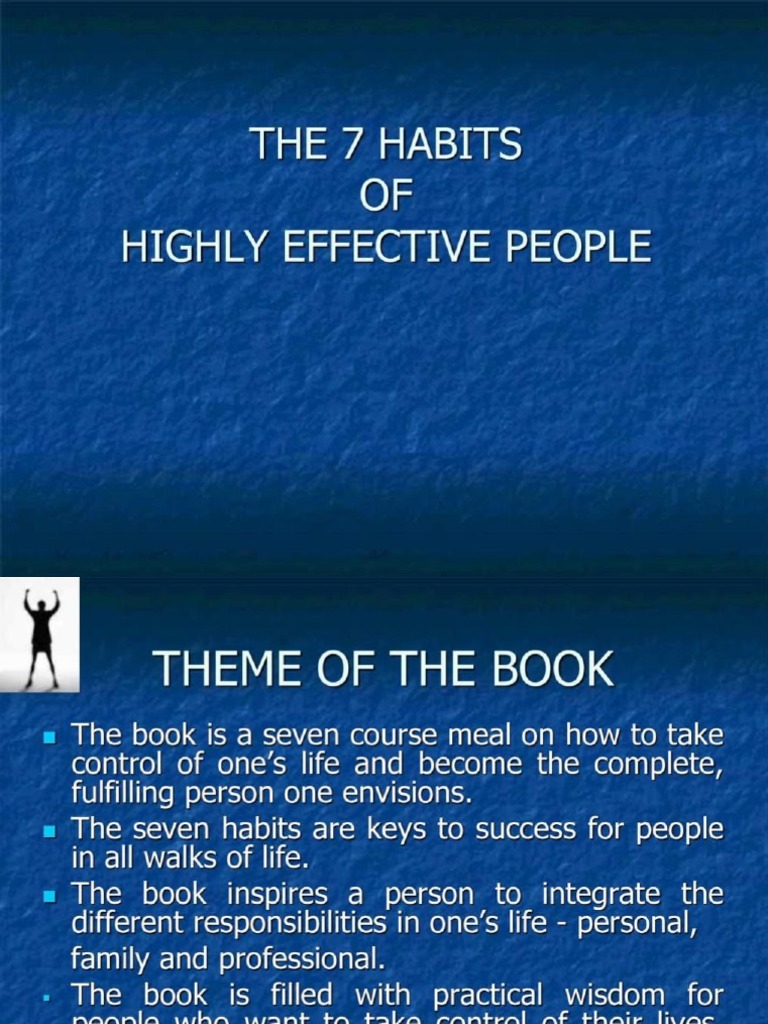 Seven Effective Habits | PDF