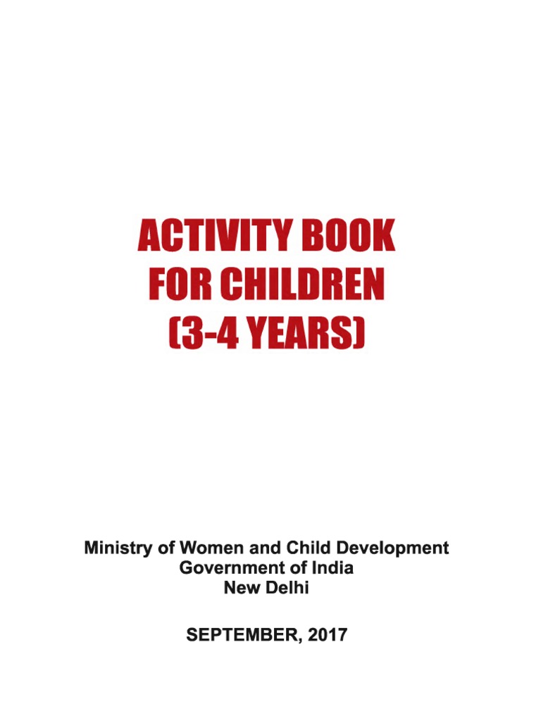 Activity Book for 3-4 Year Olds | PDF | Triangle