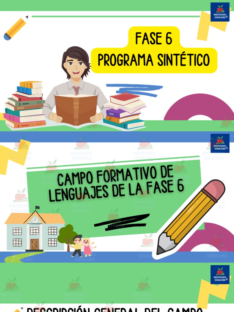 Fase 6 Programa Sintético | PDF | Lingüística | Aprendizaje