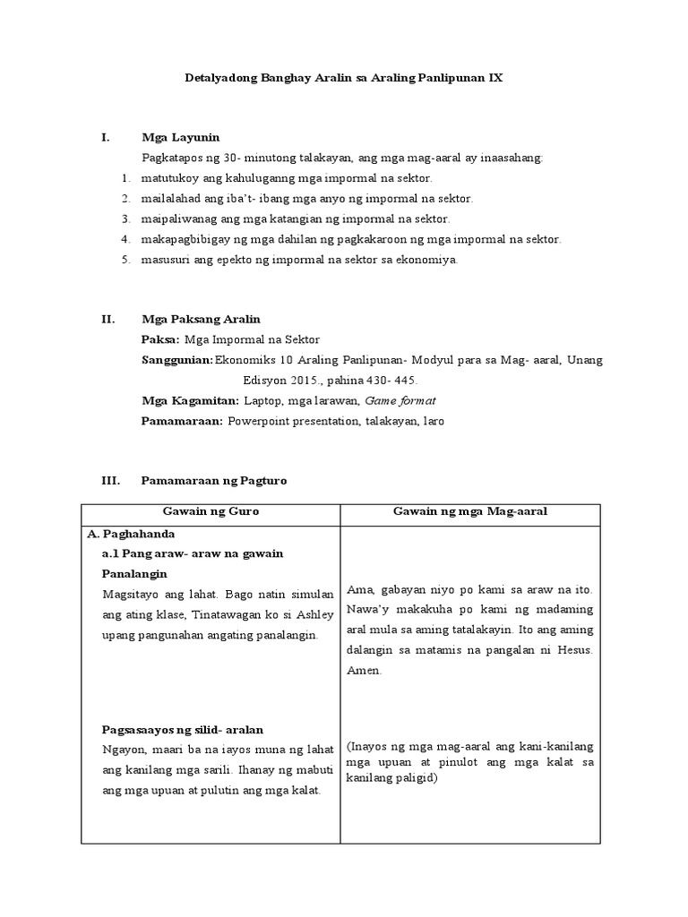 Group 2 Lesson Plan-Final | PDF