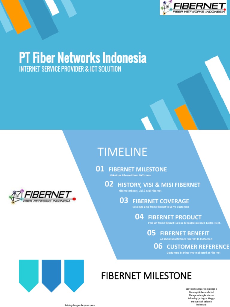 Fibernet: Sejarah, Layanan, dan Cakupan | PDF