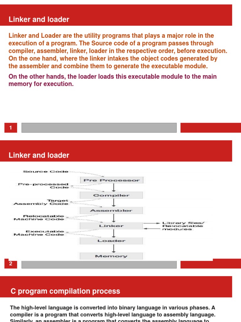 Linkerandloader | PDF | Library (Computing) | Programming