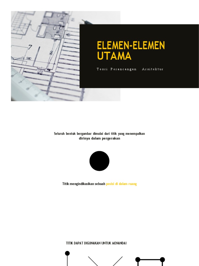Elemen Utama-Teori Perancangan Arsitektur | PDF