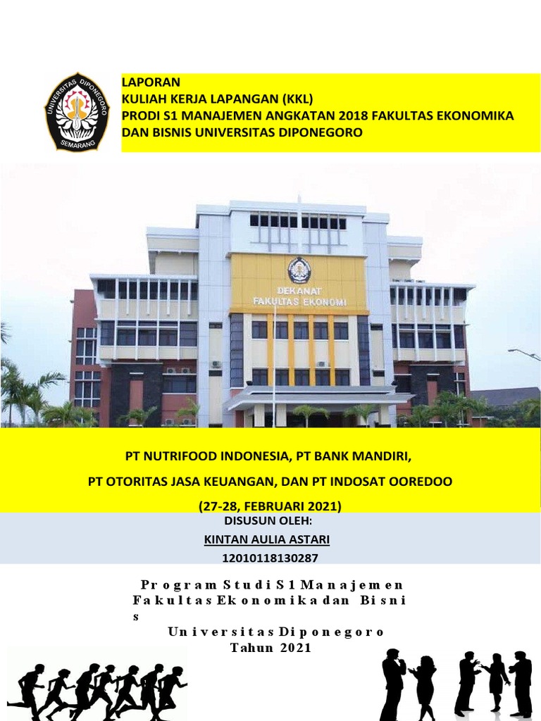 Laporan KKL Prodi Manajemen Undip 2021 | PDF