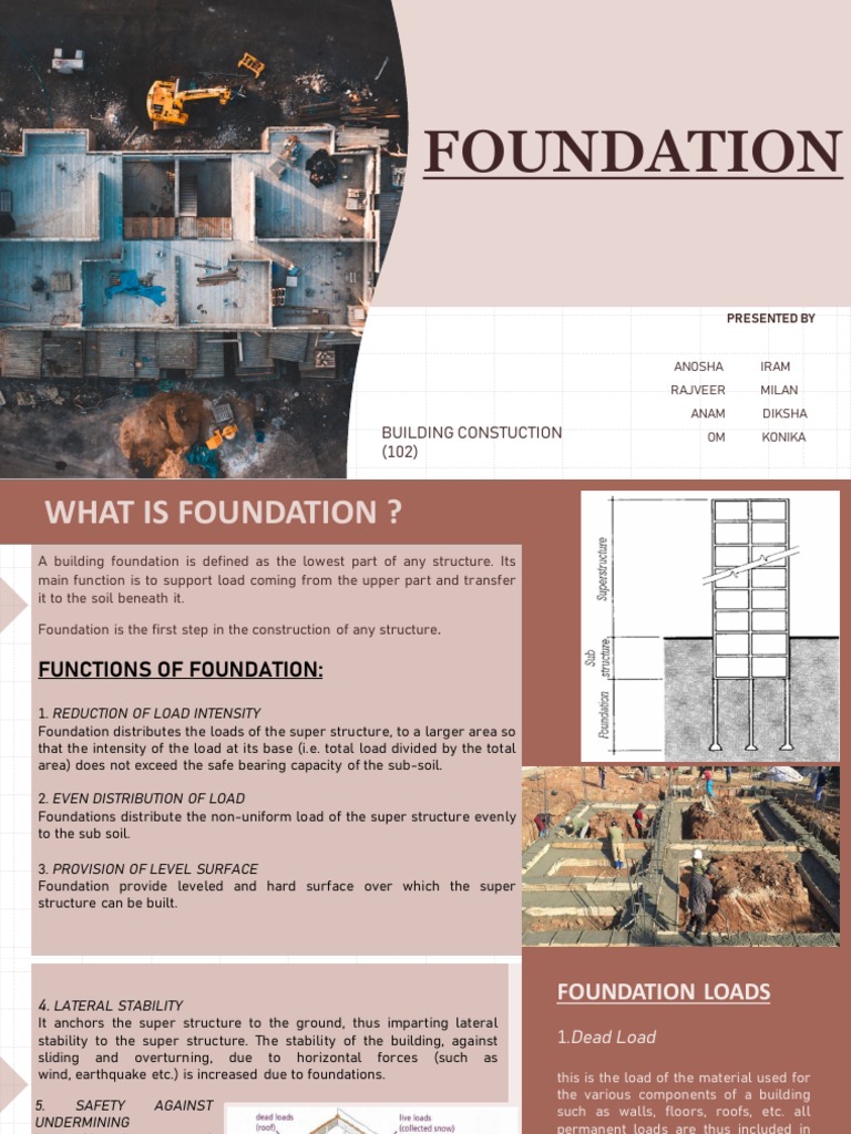 Foundation Report | PDF | Deep Foundation | Concrete
