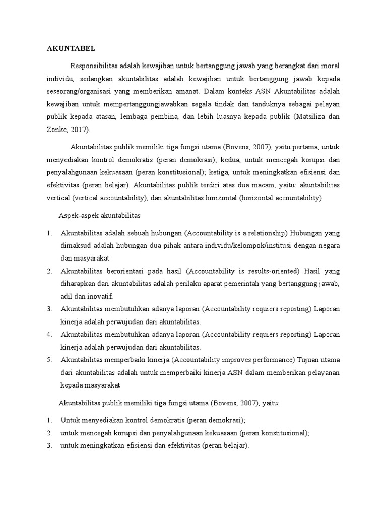 AKUNTABEL | PDF