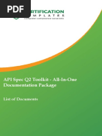 API Q2 Quality Management Overview | PDF | Supply Chain | Risk