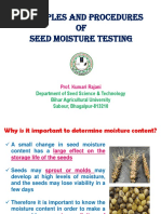 Seed Sampling (Principles and Procedures) | PDF | Sampling (Statistics ...