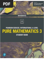 Edexcel IAL Pure Mathematics 1 | PDF