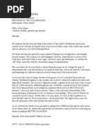 Letter Request For Medical Mission Assistance | PDF