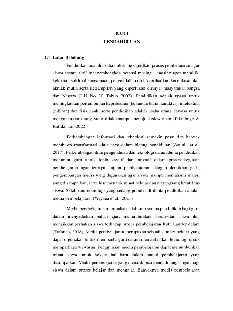 Proposal Kodular REVISI BAB 1 2 3 Acc | PDF