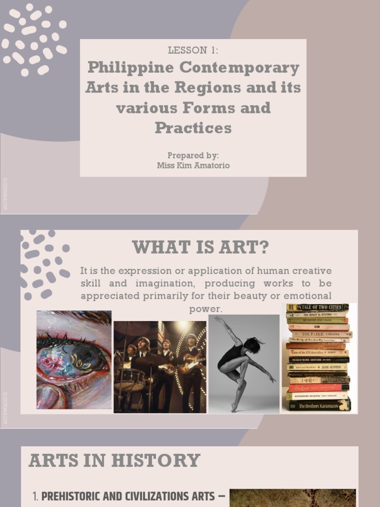 Contemporary Arts (Cpar) | PDF | Medieval Art | Philippines