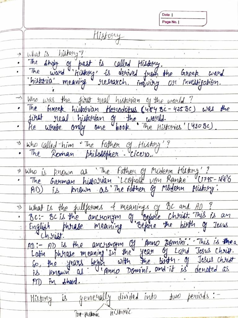 History Notes | PDF