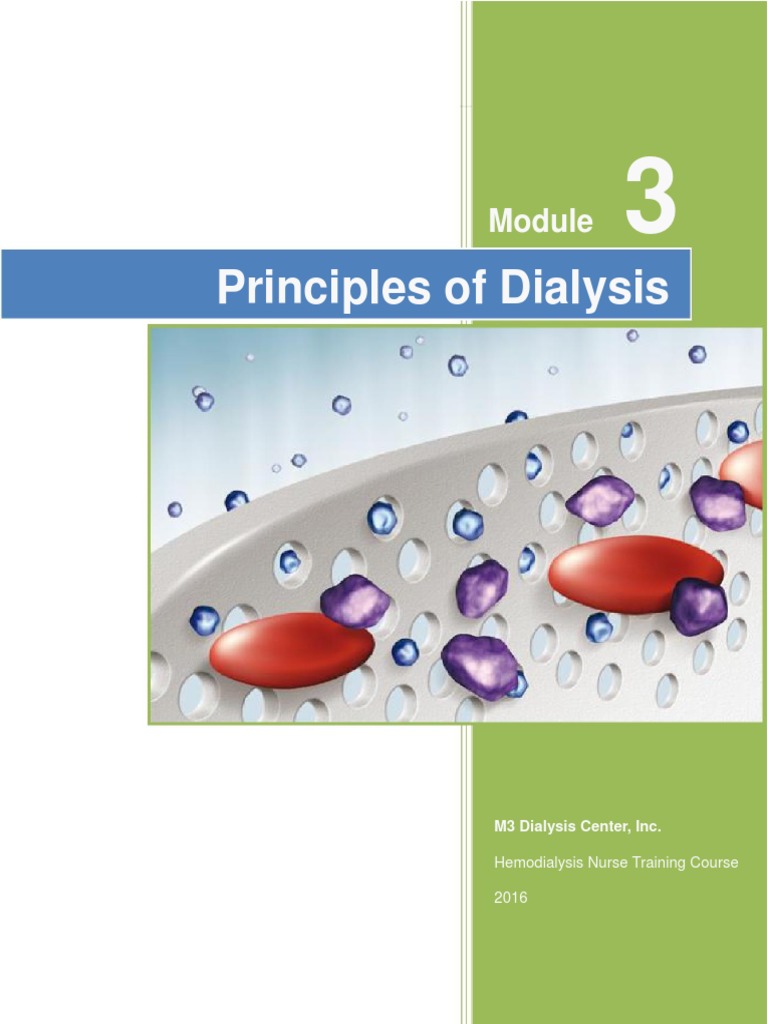 Principles of Dialysis: Hemodialysis Nurse Training Course | PDF ...