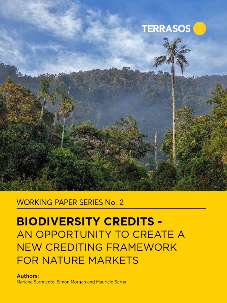 TERRASOS BioCredit WP2 | PDF | Biodiversity | Conservation Biology