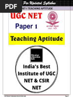 Factors Affecting Teaching - Teaching Aptitude For UGC-NET Paper1 | PDF