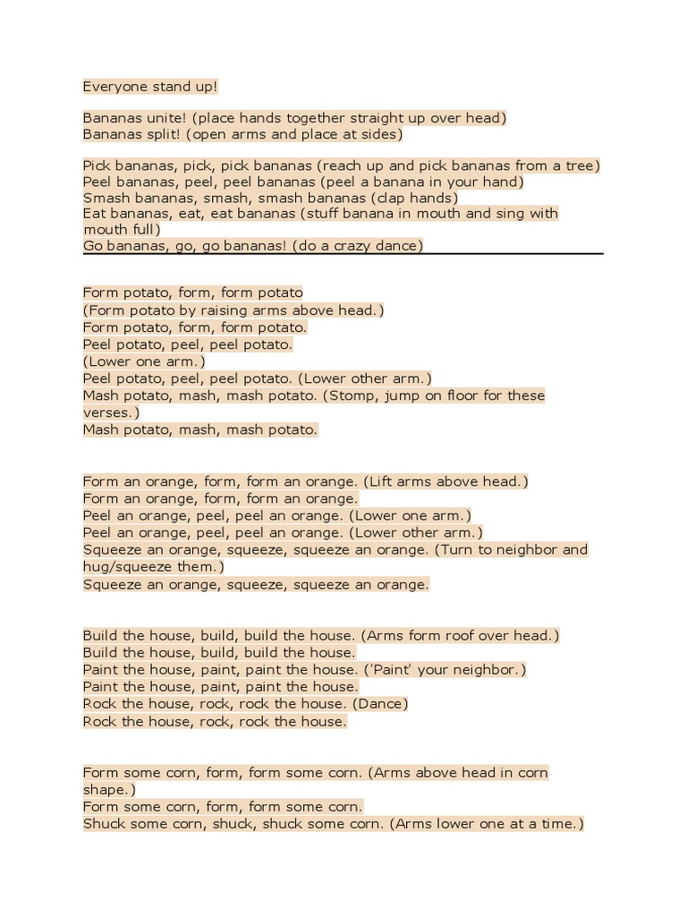 Everyone Stand Up | PDF