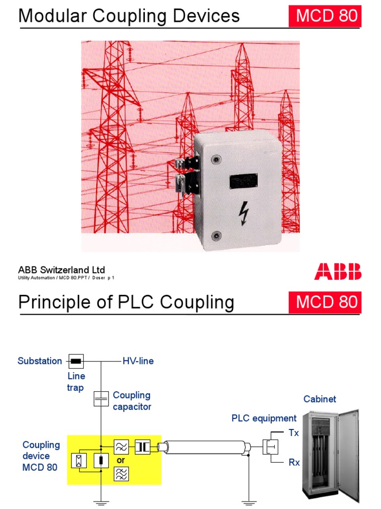 ABB Switzerland LTD: Utility Automation / MCD 80.PPT / Doser P 1 | PDF ...