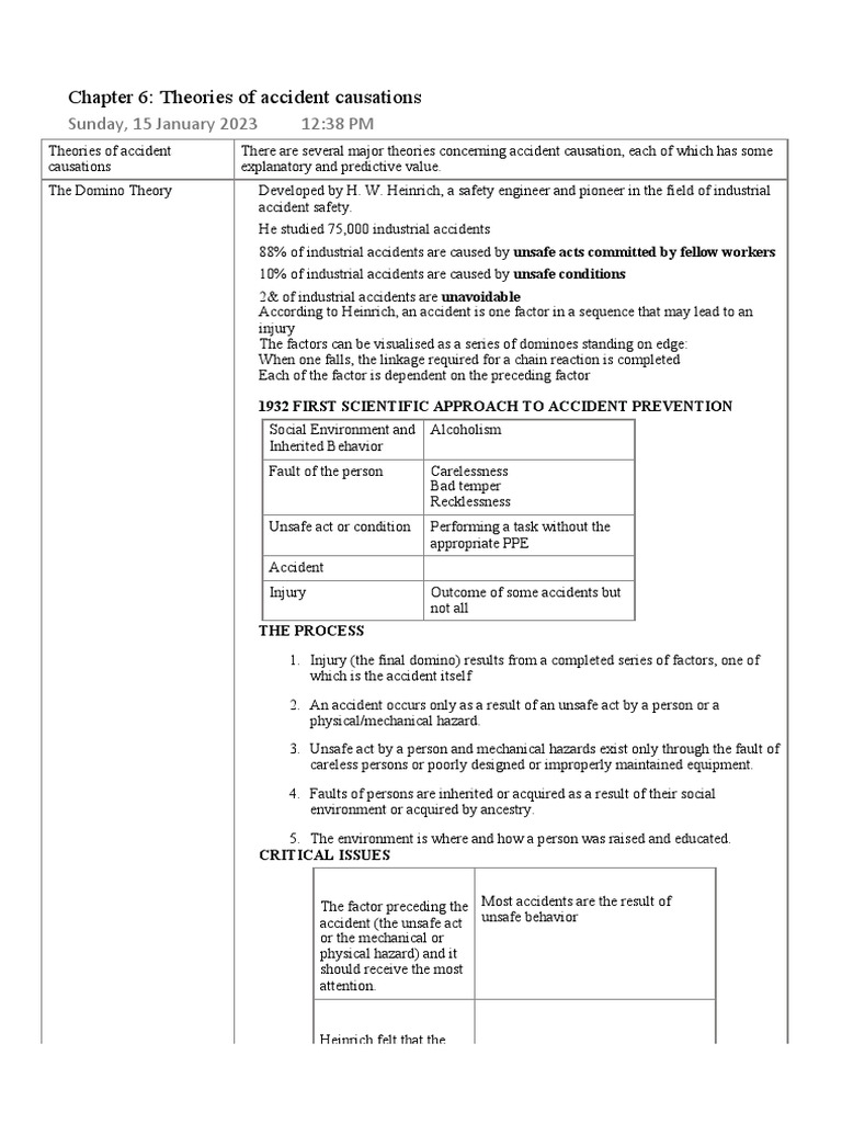 Principle of Osh Chapter 6 | PDF | Reliability Engineering | System