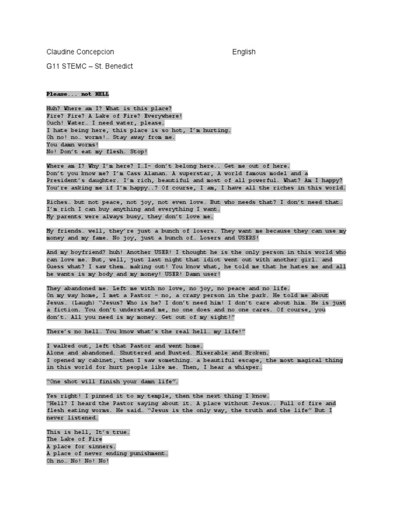 English Declamation | PDF