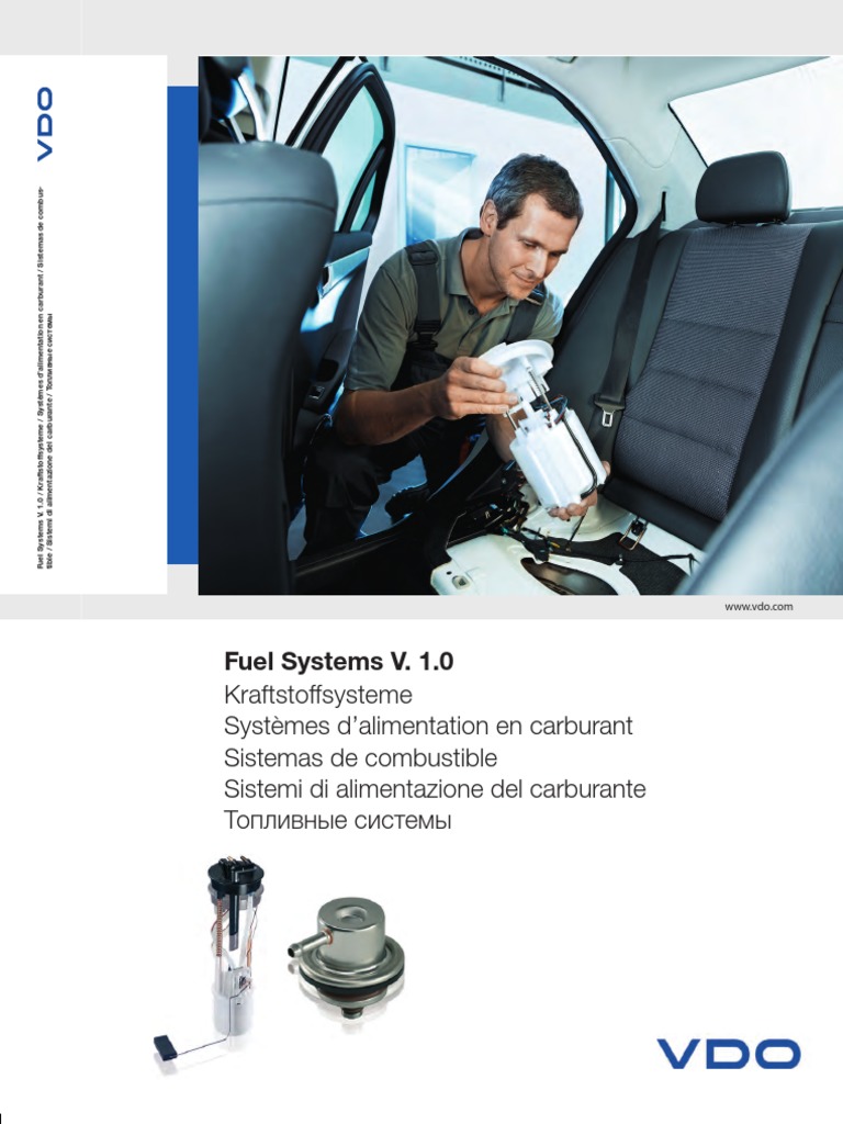 Fuel Systems V. 1.0 Kraftstoffsysteme Systèmes d'alimentation en ...