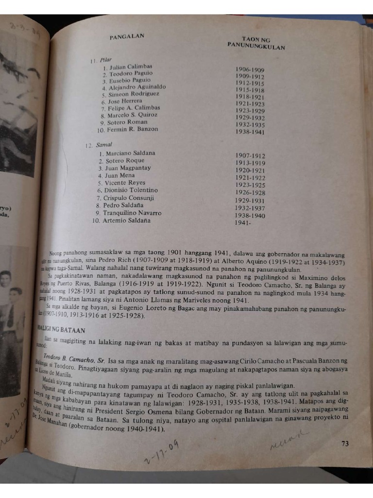 DECS Bataan History - Chapter 3 - Page 73 139 2 | PDF