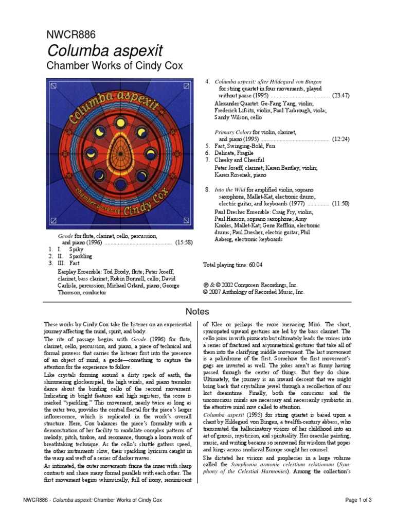 NWCR 886 | Download Free PDF | Chamber Music