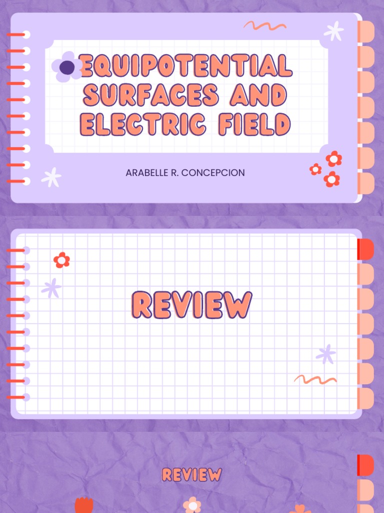 Equipotential Surfaces and Electric Field | PDF | Electric Field | Electrical Resistivity And ...